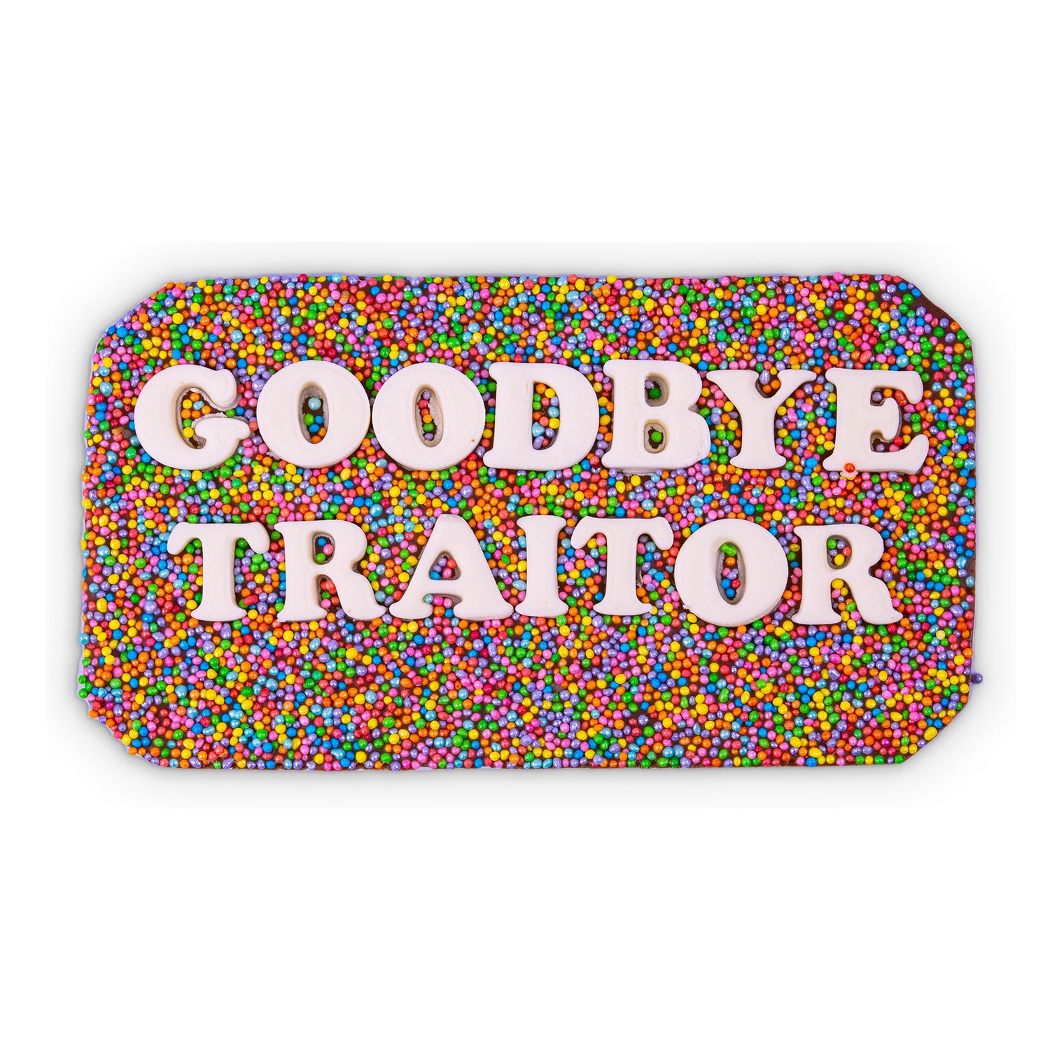 Goodbye Traitor Chocolate Slab | Naughty Chocolate Leaving Gift