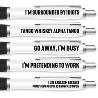 Funny Pens - Silly Sentiments