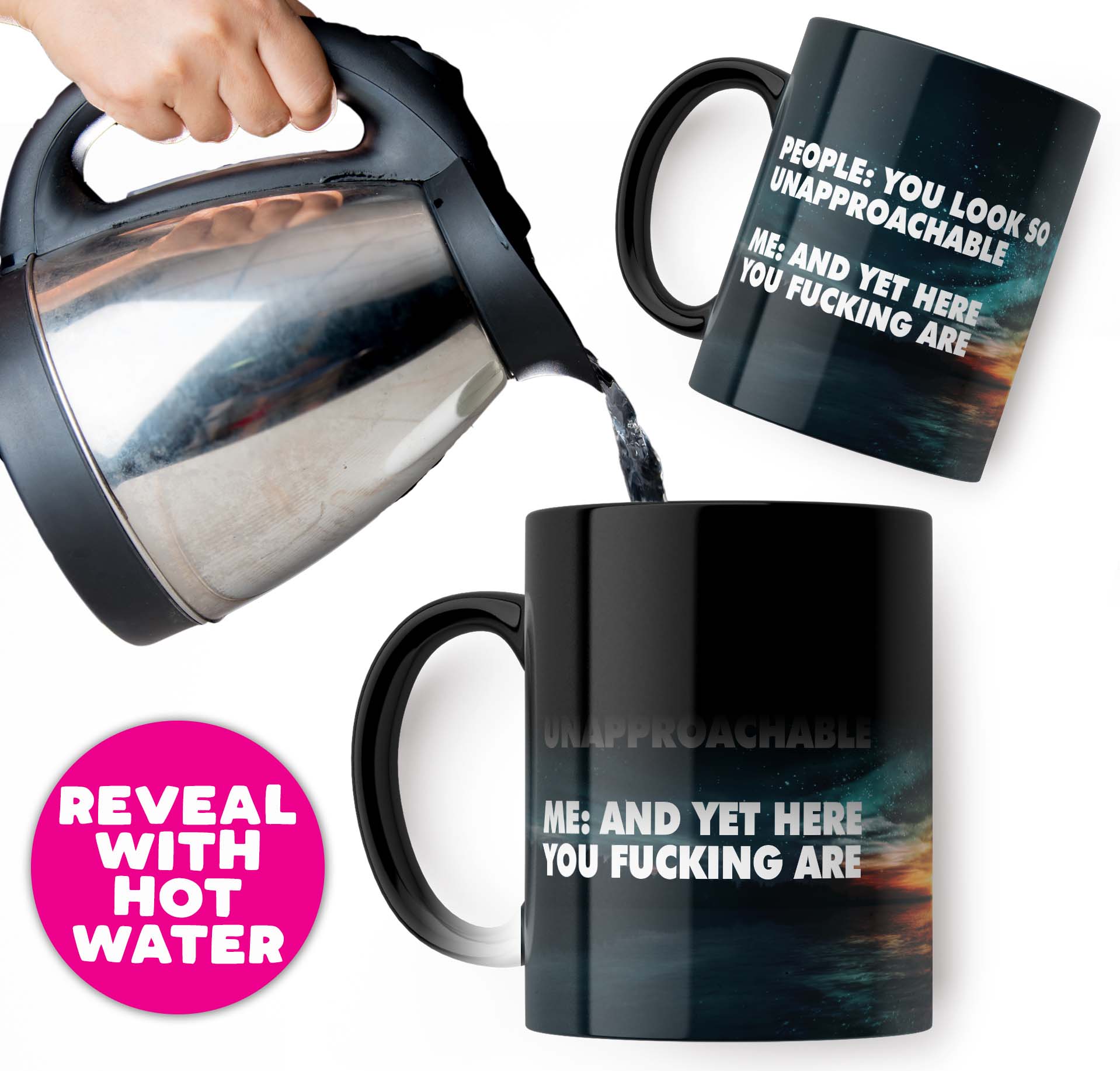 Unnaprochable Heat Reveal Mug